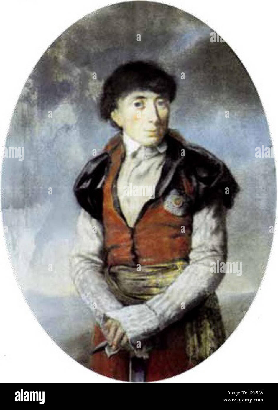 Jan Potocki w kontuszu Stock Photo - Alamy