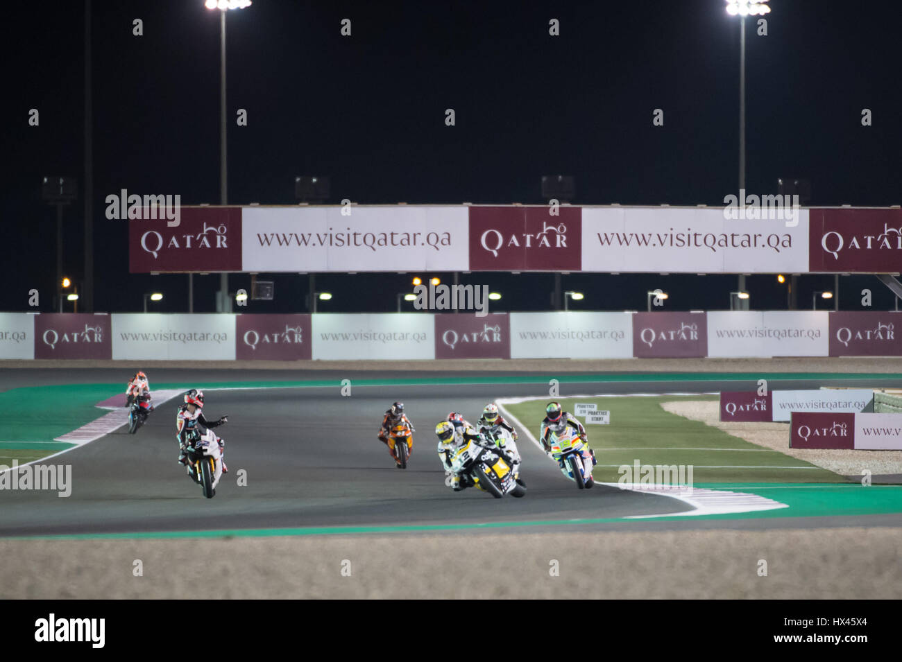 Losail International Circuit, Qatar. 23rd Mar, 2017. Thomas Luthi who ...