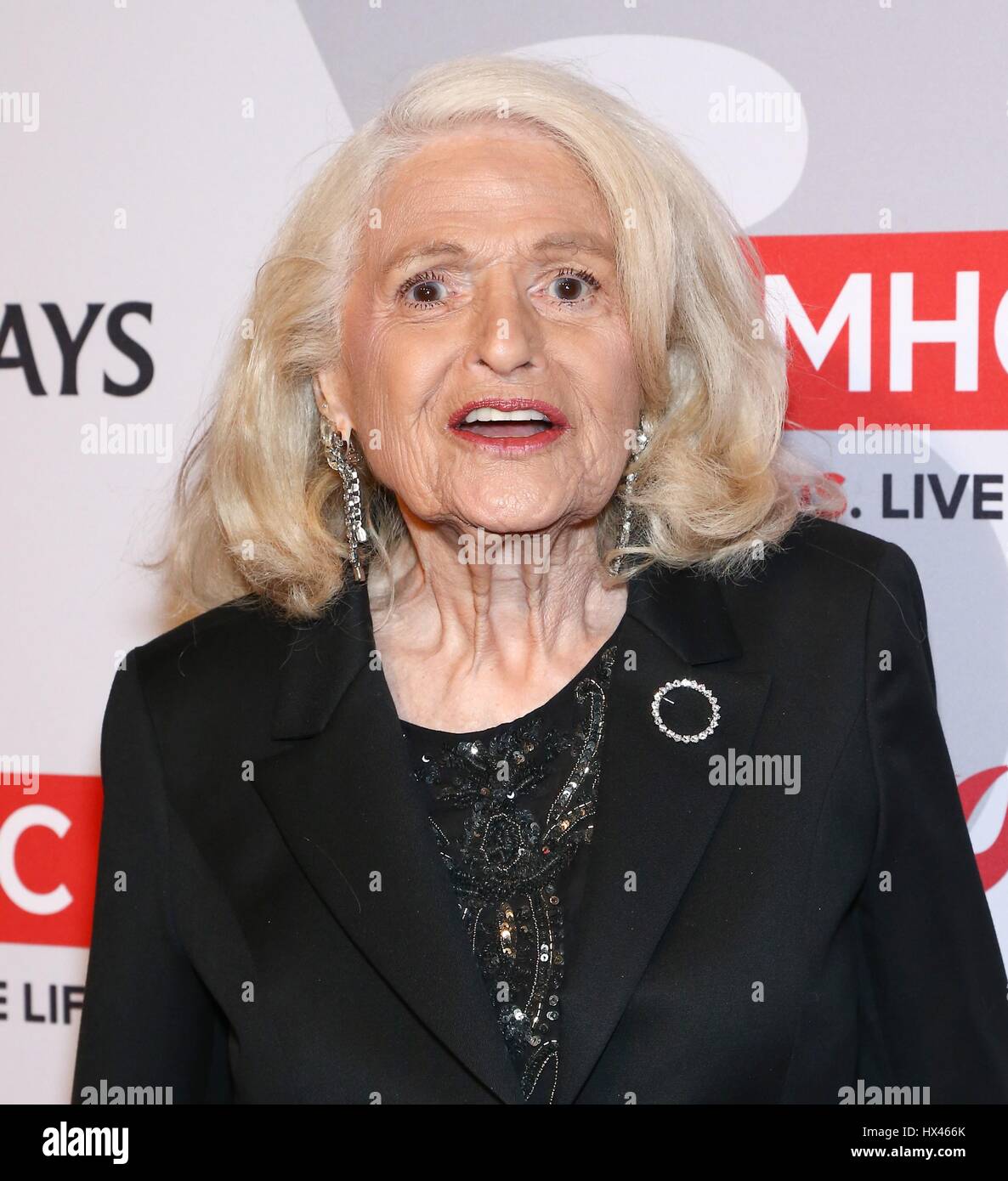New York, NY, USA. 23rd Mar, 2017. Edie Windsor at arrivals for GMHC ...