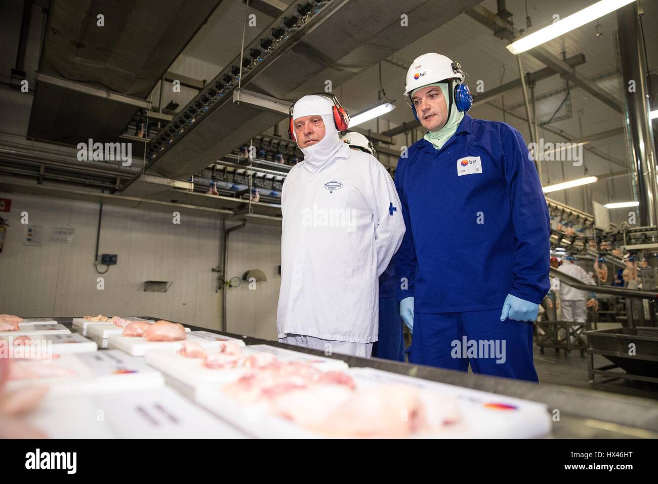Rio Verde, Goias state. 23rd Mar, 2017. Brazil's Agriculture Minister ...