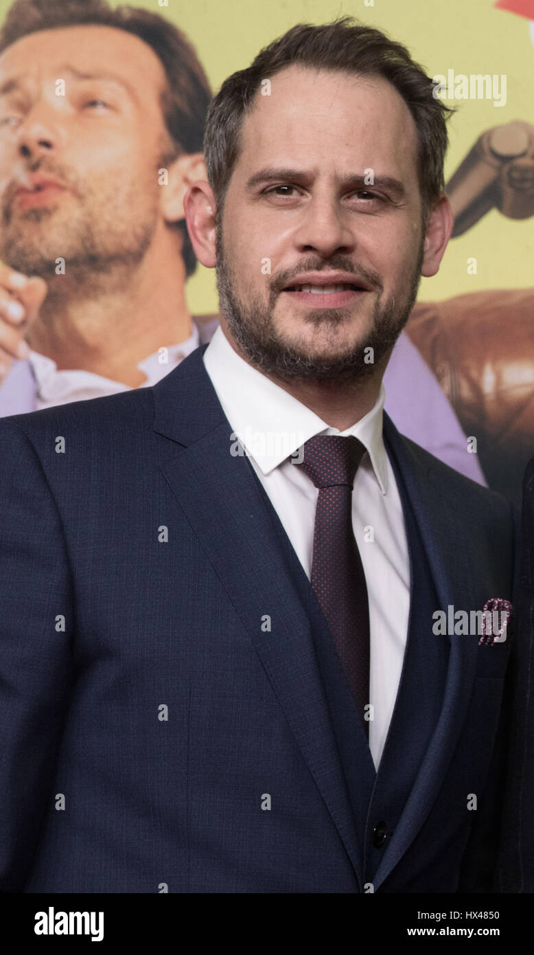 Berlin, Germany. 23rd Mar, 2017. Actor and cast member Moritz Bleibtreu ...