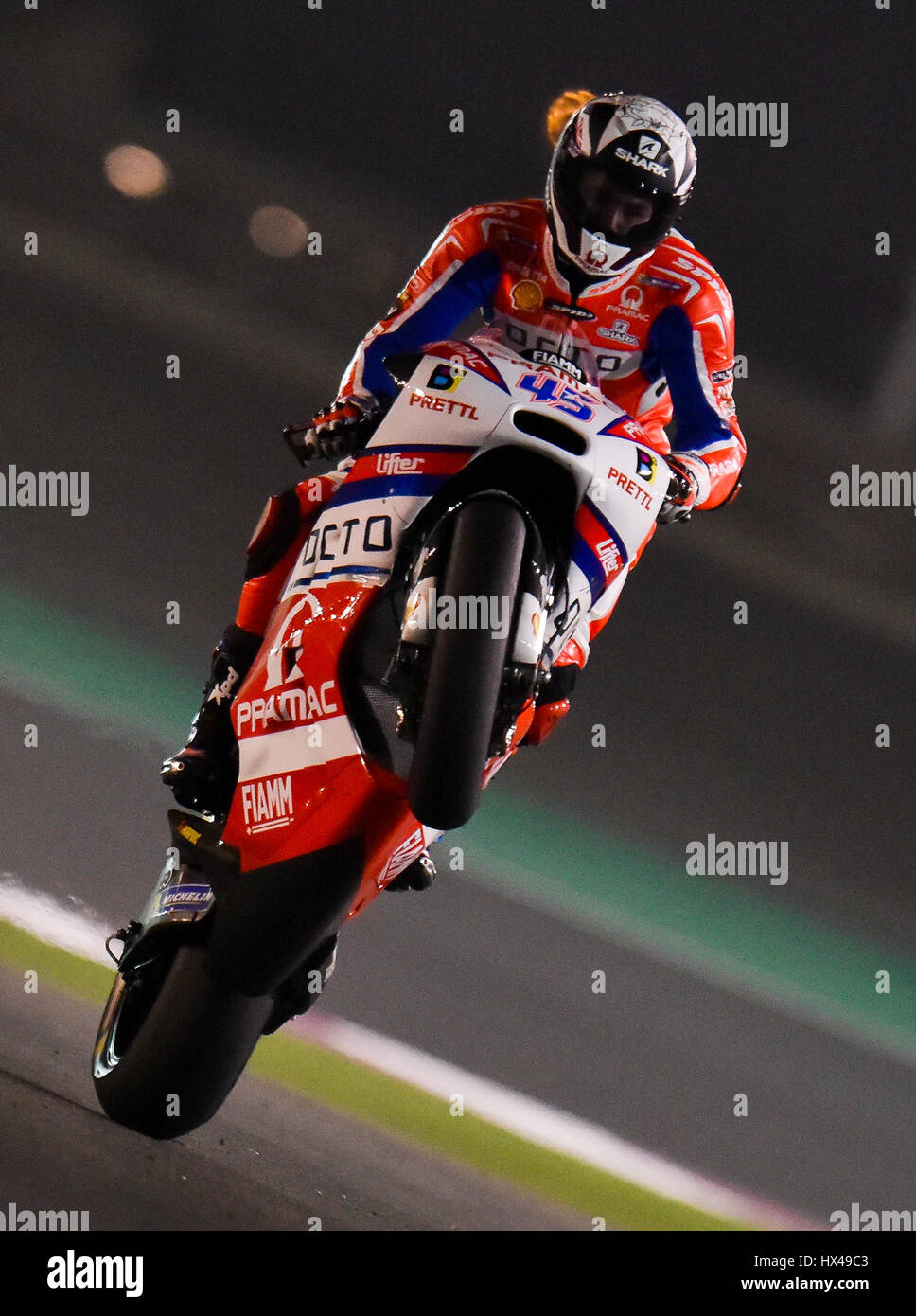 Doha, Qatar. 24th Mar, 2017. British MotoGP rider Scott Redding of Octo ...