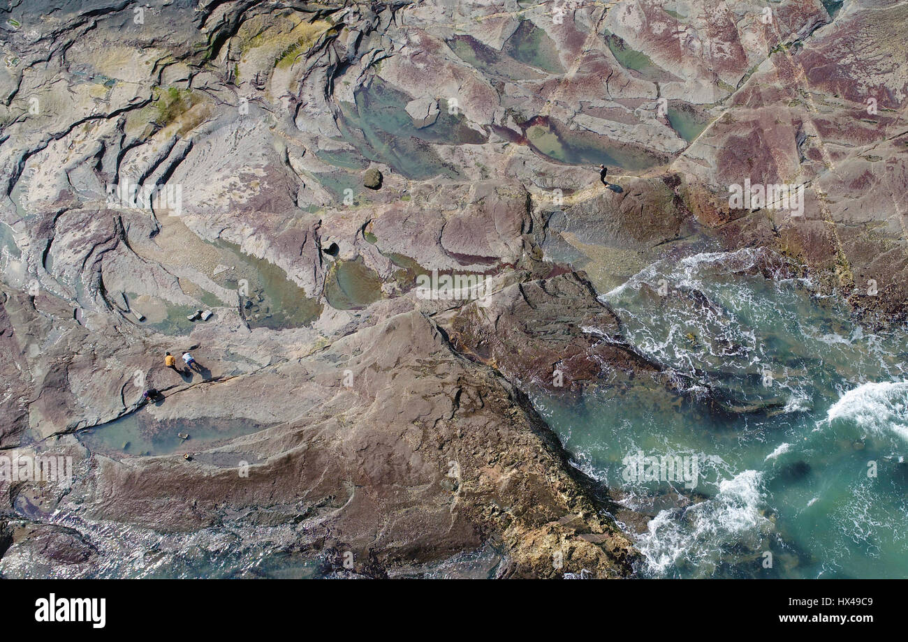 Jinjiang, China's Fujian Province. 24th Mar, 2017. Tourists view the ...