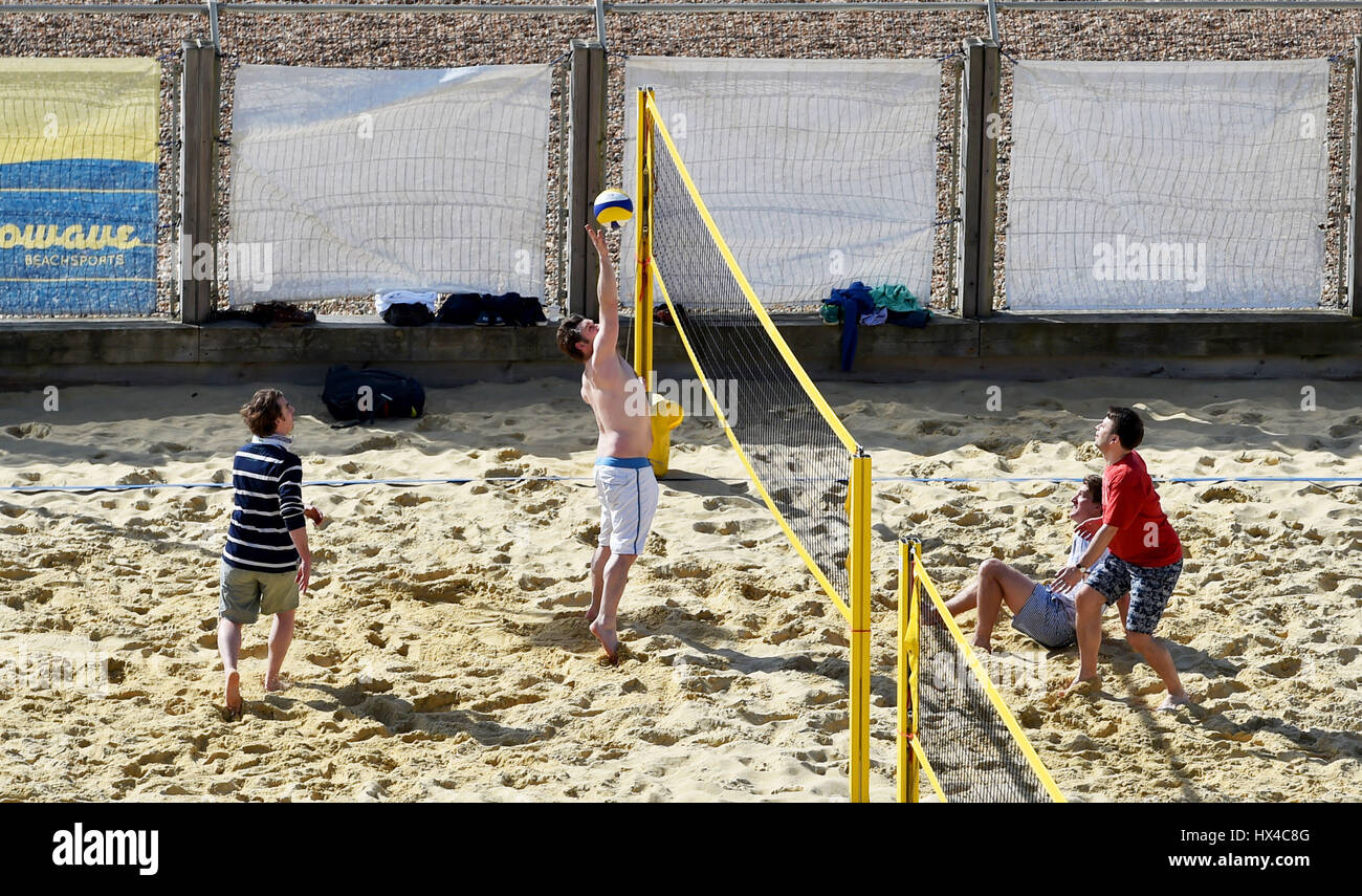 Yellowave beach volleyball courts hi-res stock photography and images ...