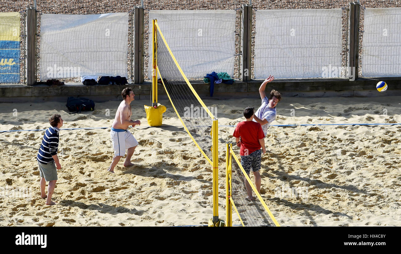Yellowave beach volleyball courts hi-res stock photography and images ...