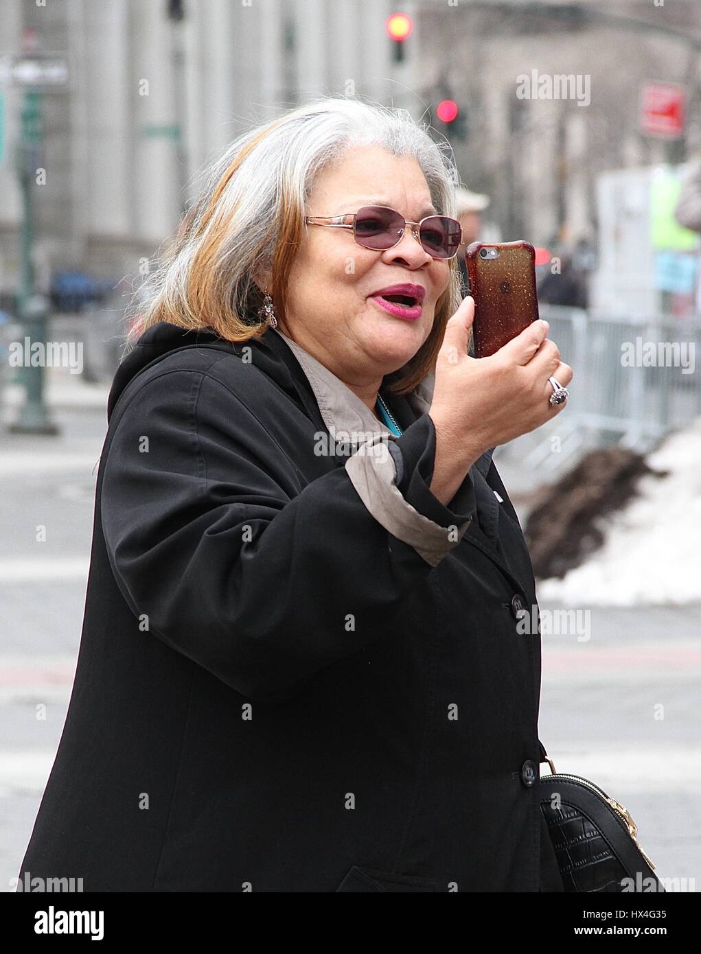 New York, NY, USA. 25th Mar, 2017. Alveda King, former Georgia state ...
