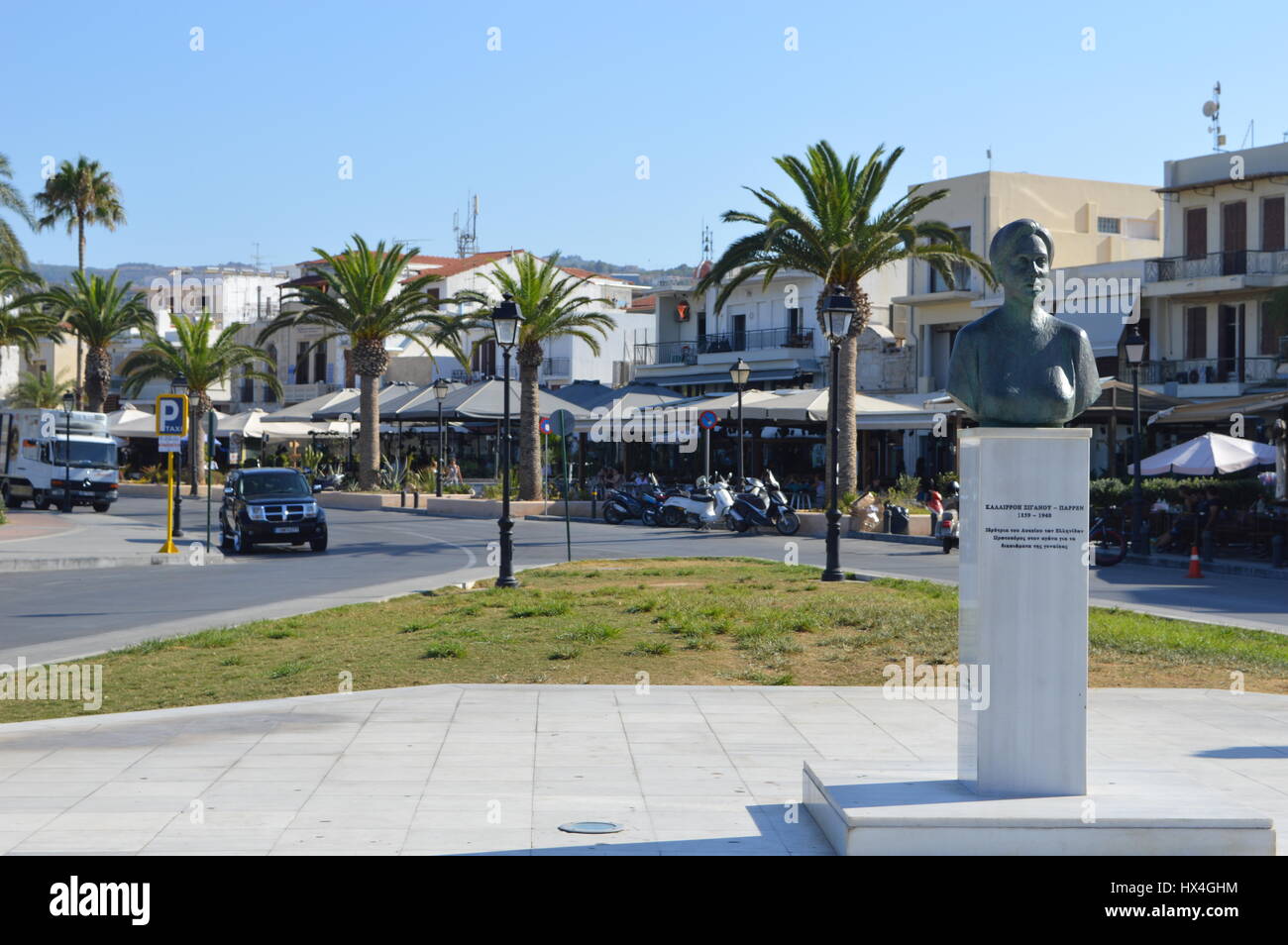 statue in creete Stock Photo - Alamy