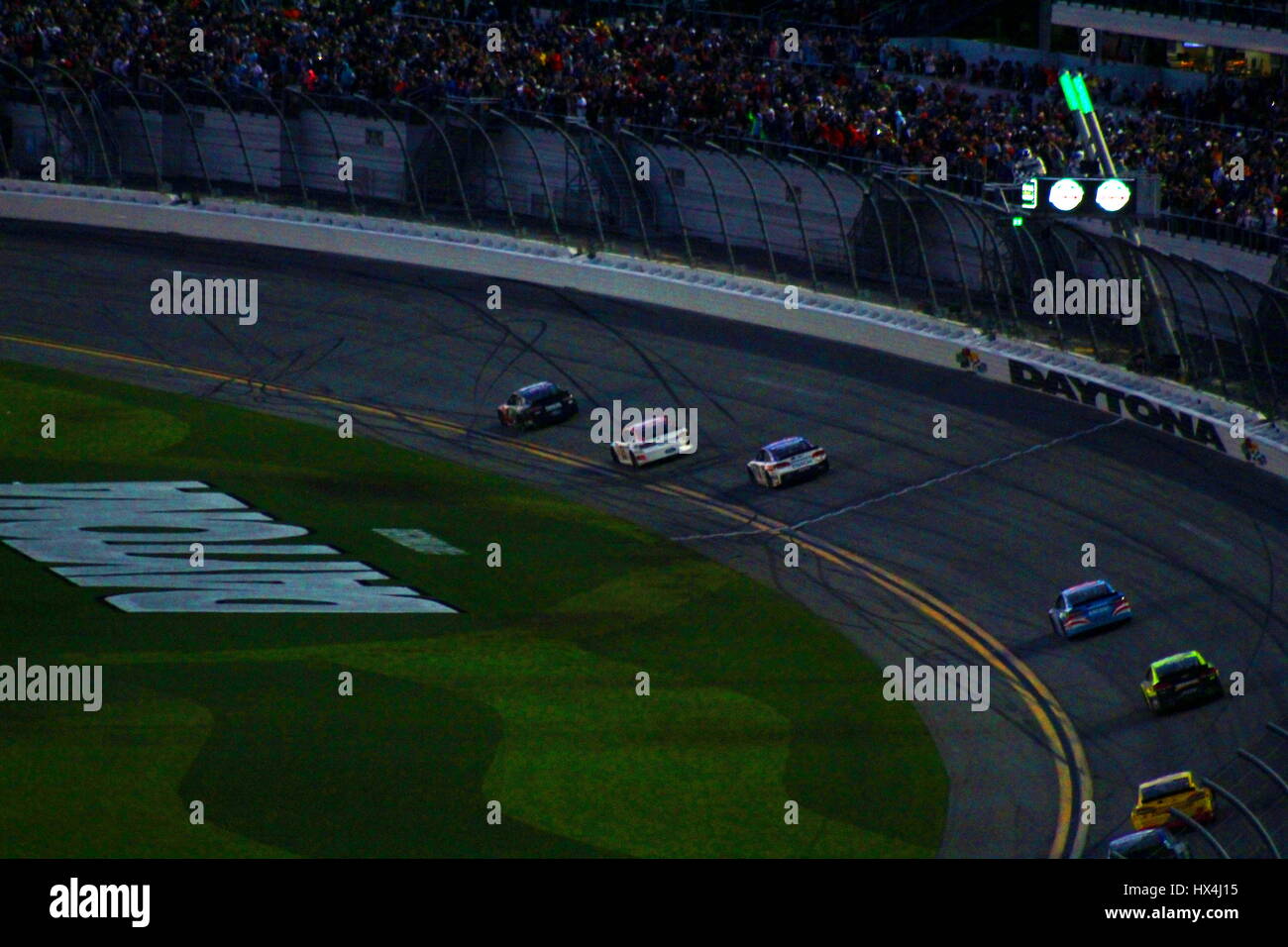 Nascar Race Track Finish Line