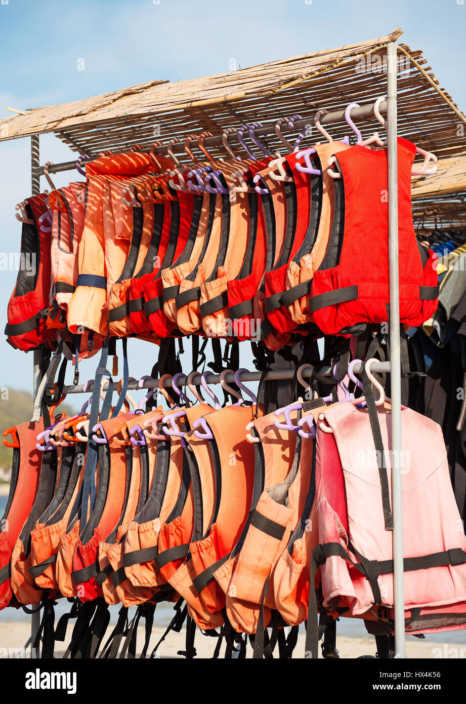 Refugee life jacket beach hi-res stock photography and images - Alamy