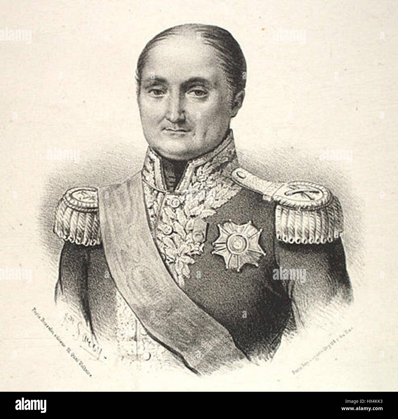 Jerome Bonaparte by Sarcy Stock Photo - Alamy