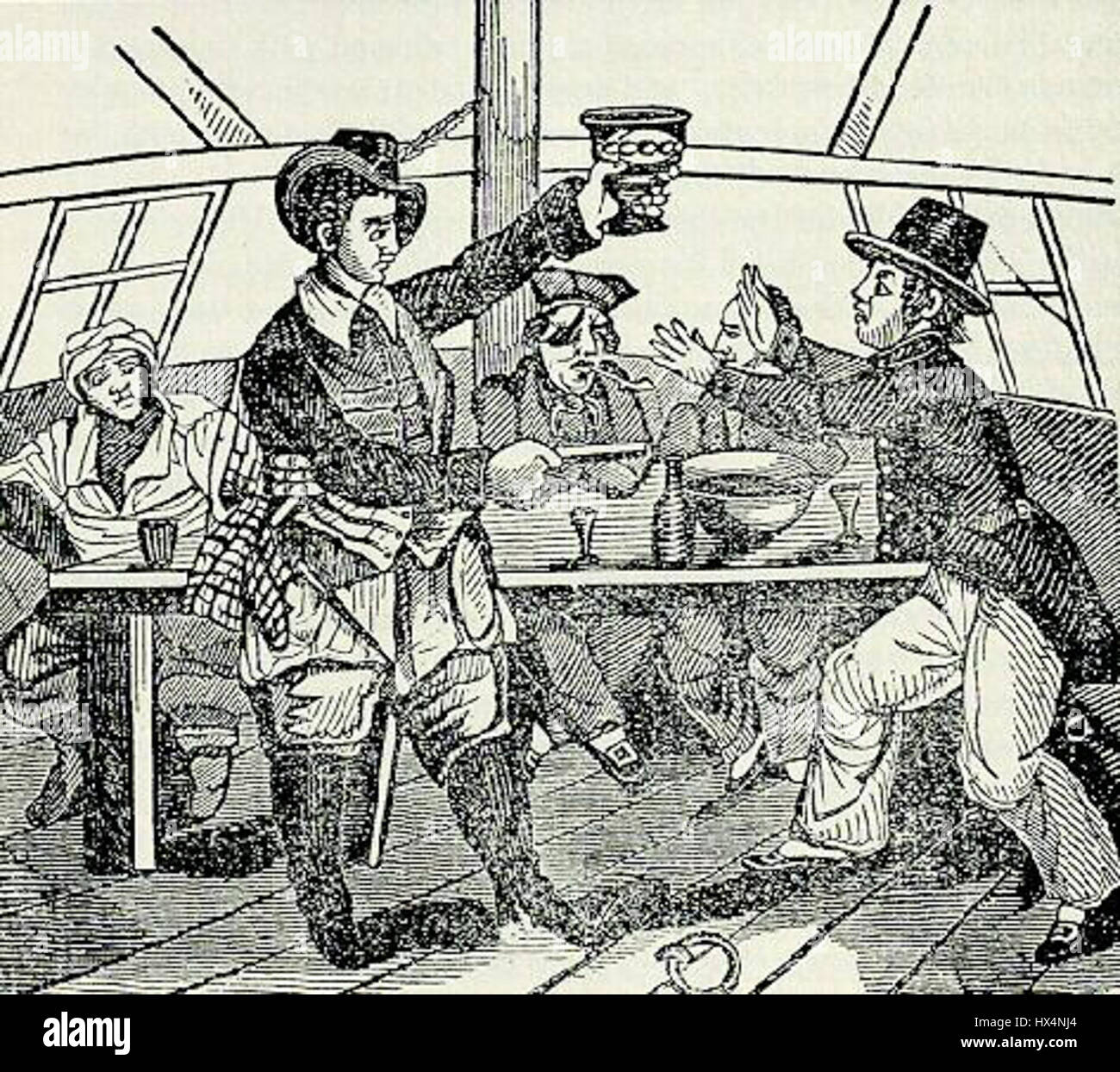 John Phillips pirate Stock Photo - Alamy