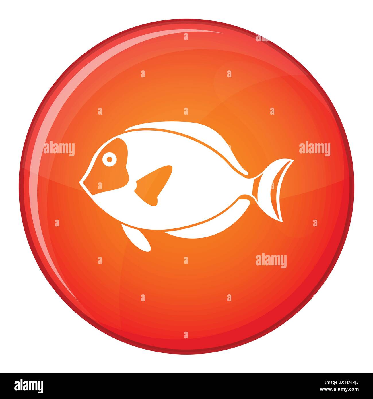Surgeon fish icon, flat style Stock Vector Image & Art - Alamy