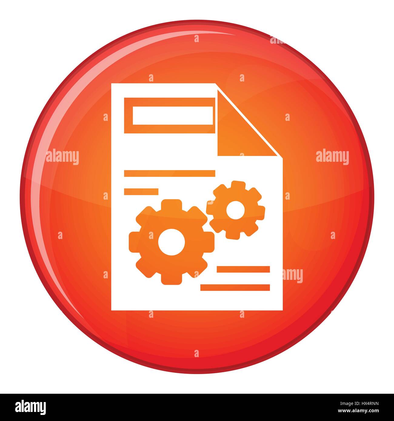 Browser settings white flat Stock Vector Images - Alamy