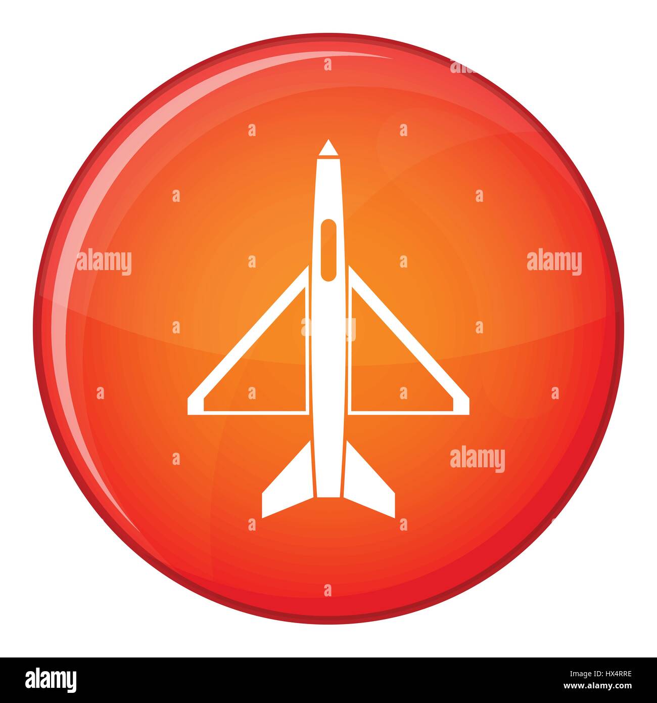 Military aircraft icon, flat style Stock Vector Image & Art - Alamy