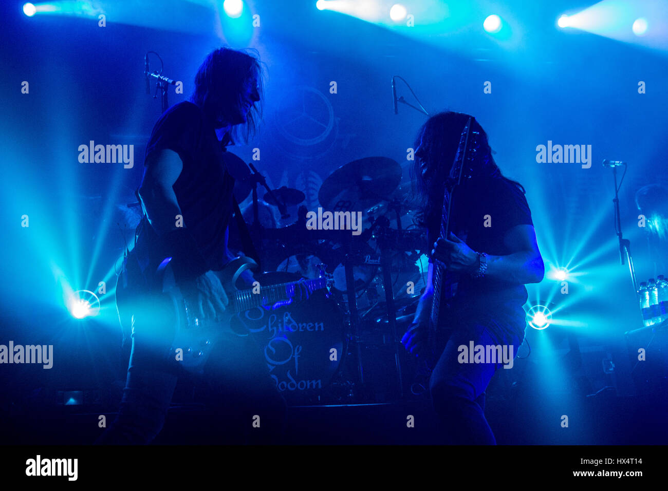 Concert of Finnish melodic death metal band “Children of Bodom“ on ...