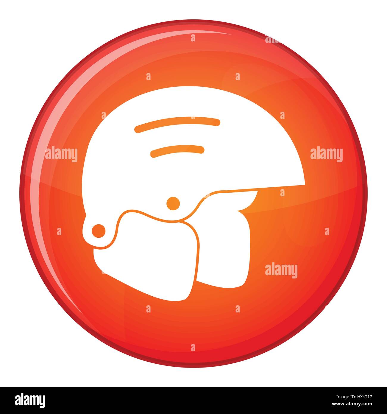 Snowboard helmets icon, flat style Stock Vector Image & Art - Alamy