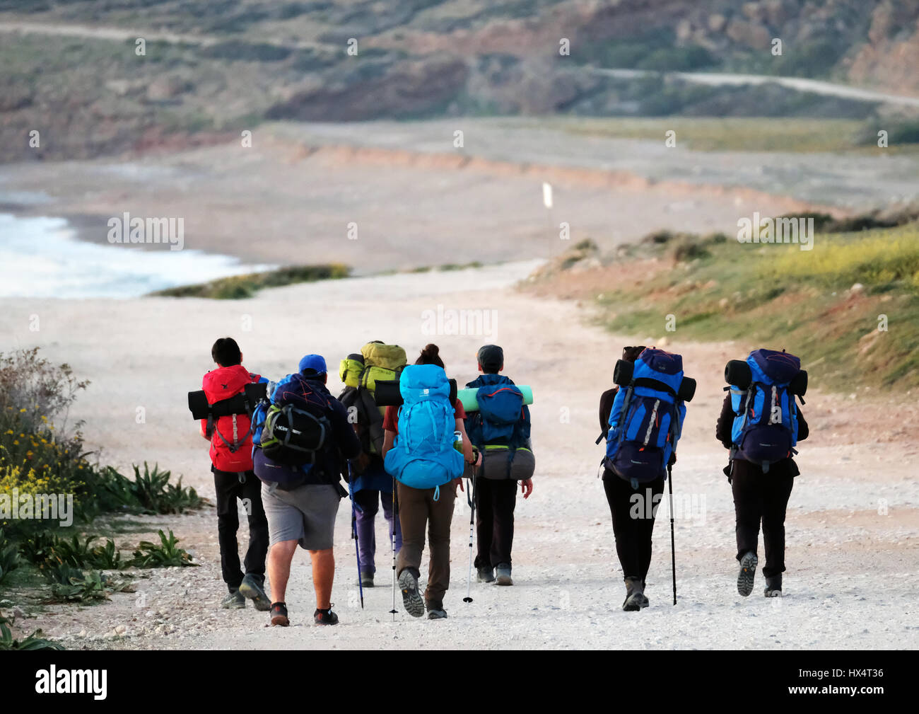 Backpacking student hi-res stock photography and images - Alamy
