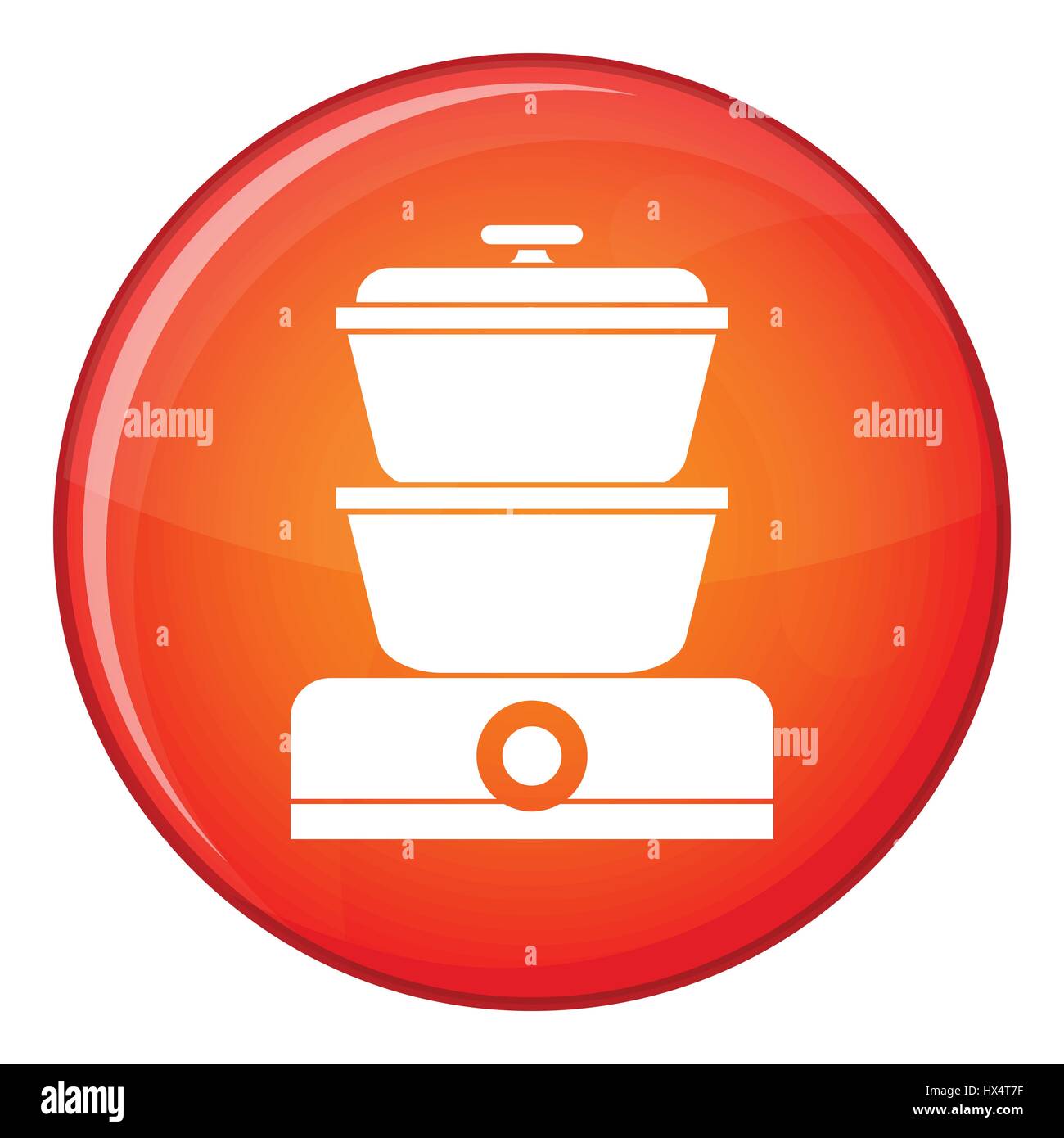 Steamer icon, flat style Stock Vector Image & Art - Alamy