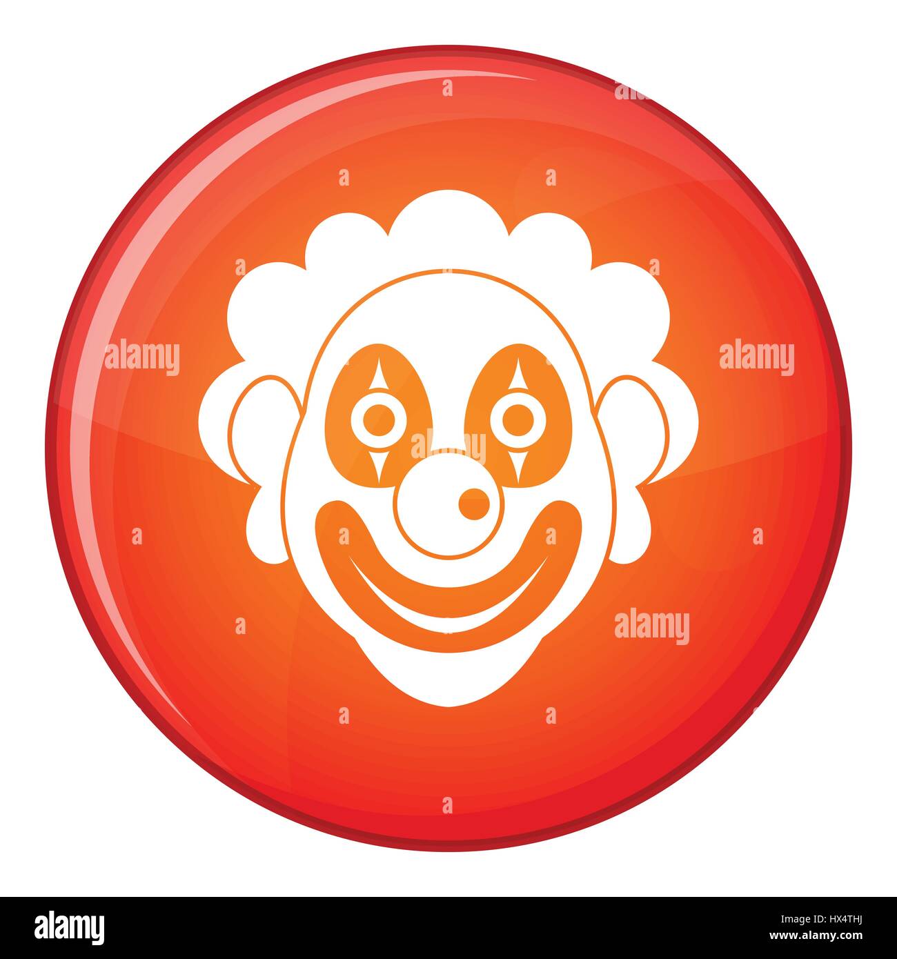 Clown icon, flat style Stock Vector Image & Art - Alamy Clown icon, flat style Stock Vector Image & Art - Alamy