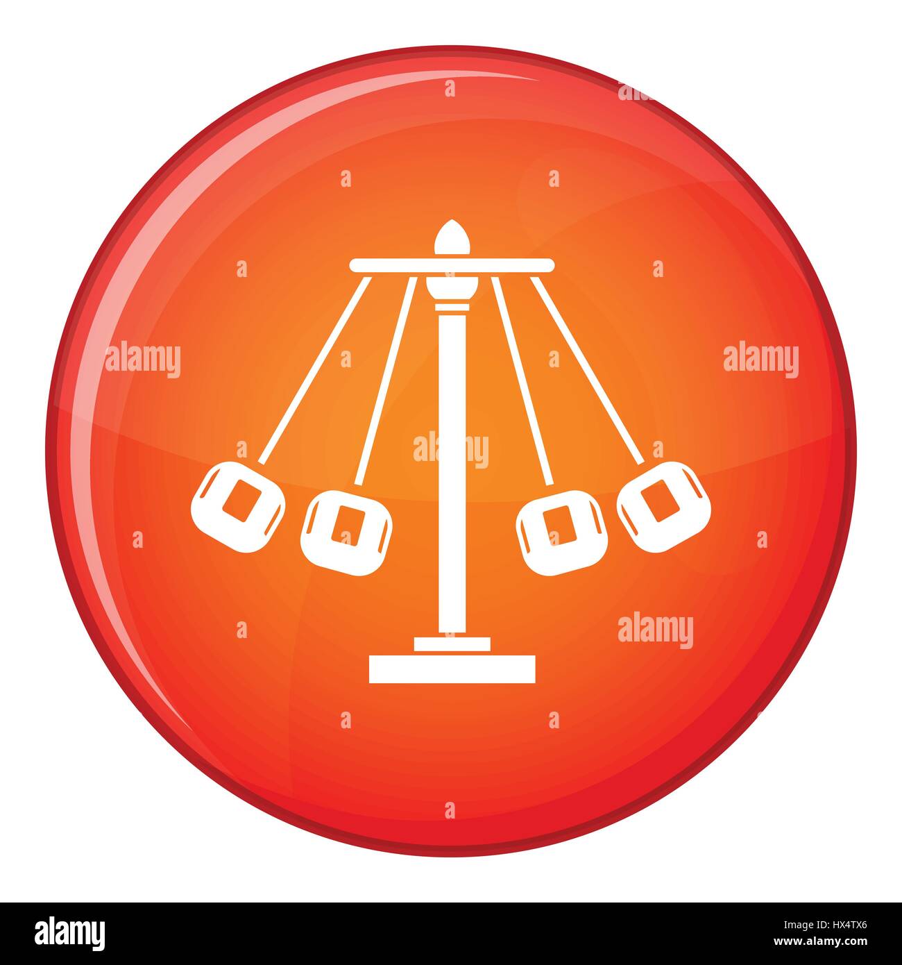 Chain fair swing ride Stock Vector Images - Alamy