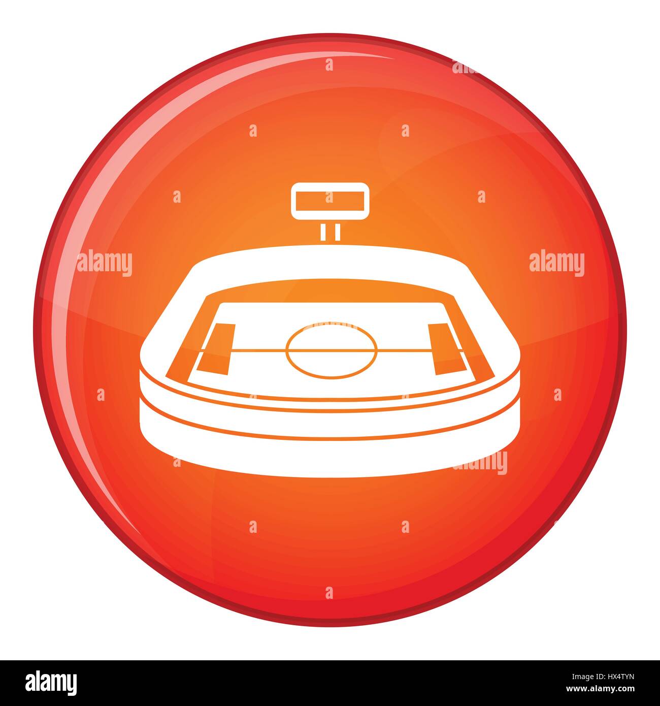 Stadium icon, flat style Stock Vector Image & Art - Alamy