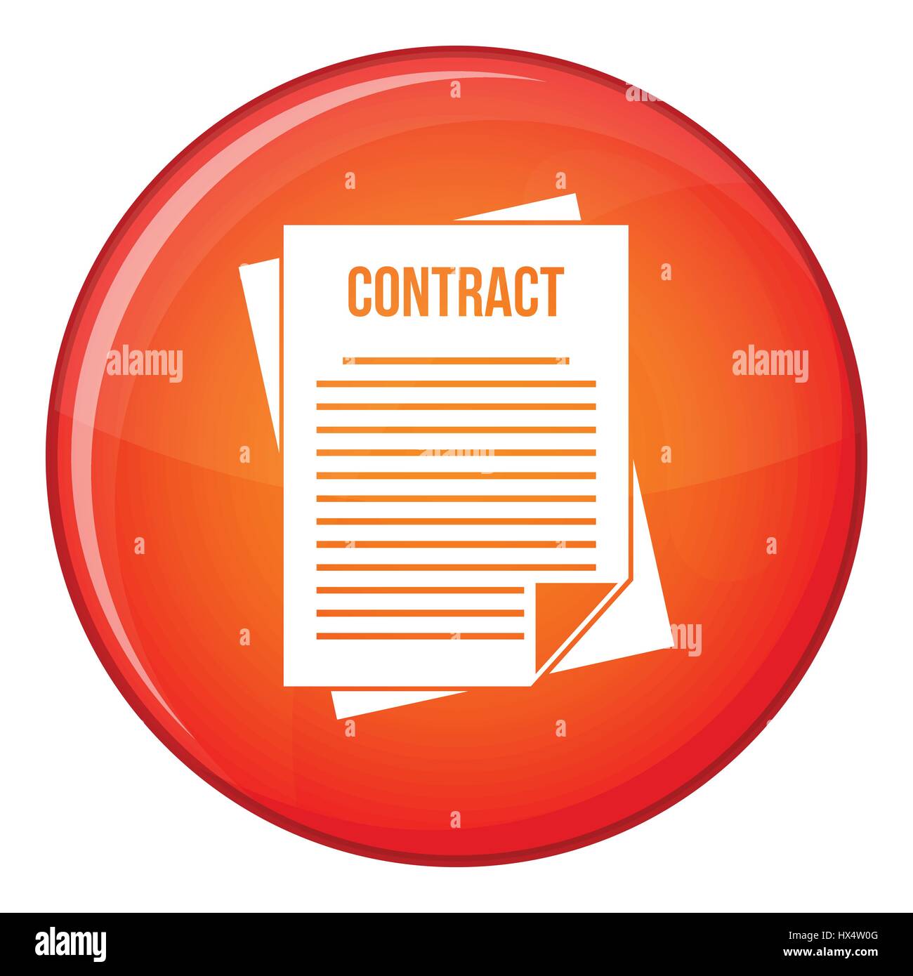 Contract icon, flat style Stock Vector Image & Art - Alamy Contract icon, flat style Stock Vector Image & Art - Alamy