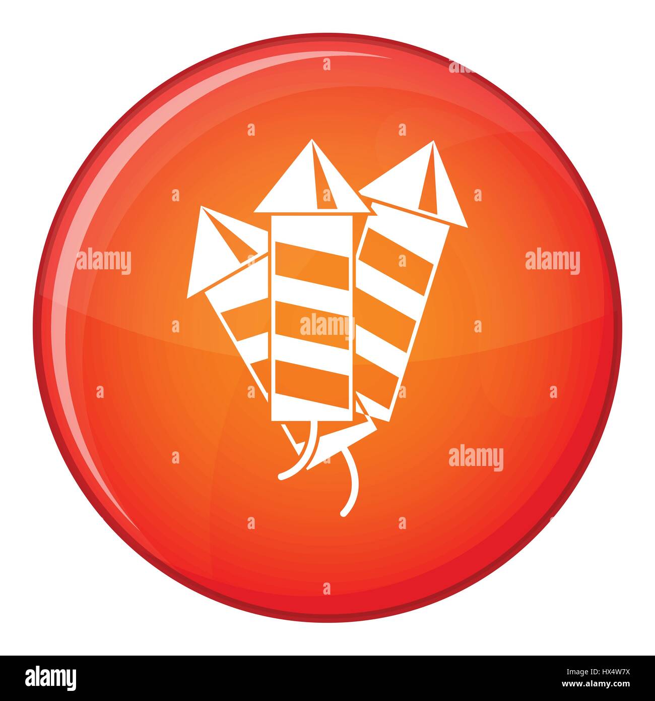 Firecrackers icon, flat style Stock Vector Image & Art - Alamy