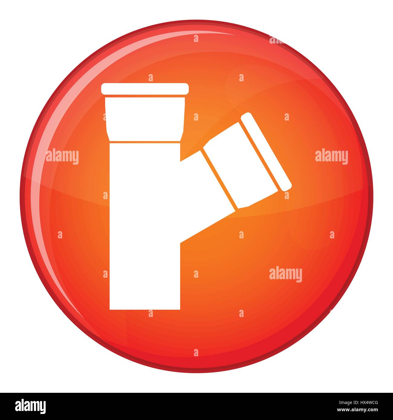 Pvc pipe elbow Stock Vector Images - Alamy