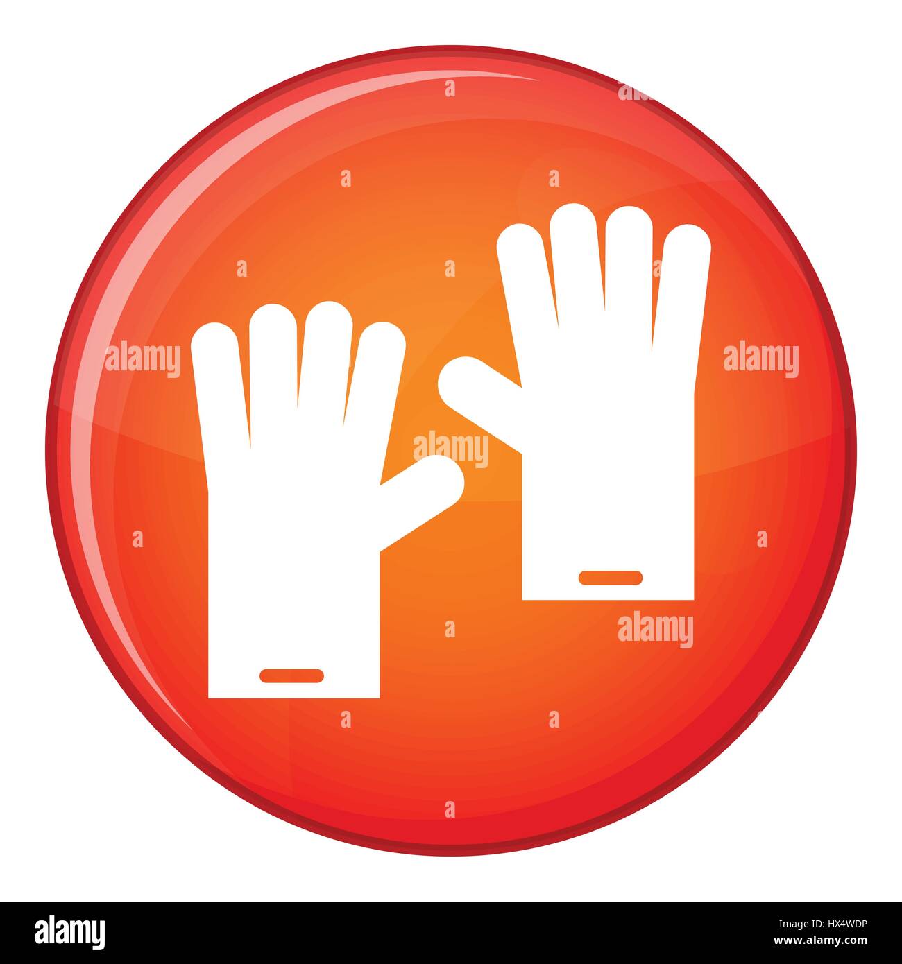 Pink rubber glove Stock Vector Images - Alamy