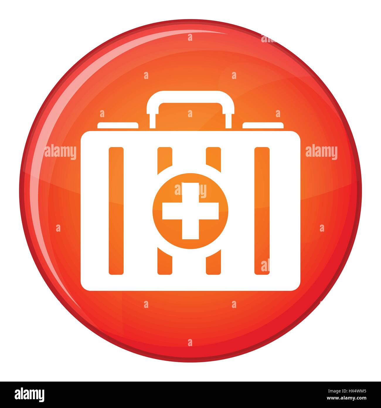 First aid kit icon, flat style Stock Vector Image & Art - Alamy