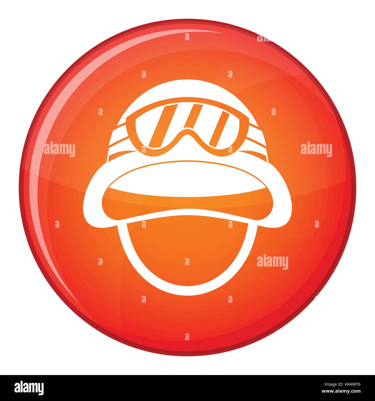 Military metal helmet icon, flat style Stock Vector Image & Art - Alamy