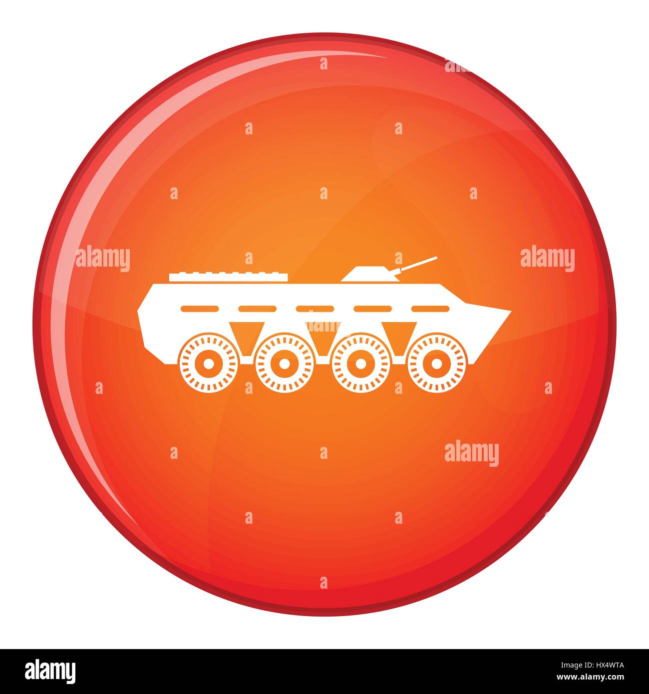 Army battle tank icon, flat style Stock Vector Image & Art - Alamy