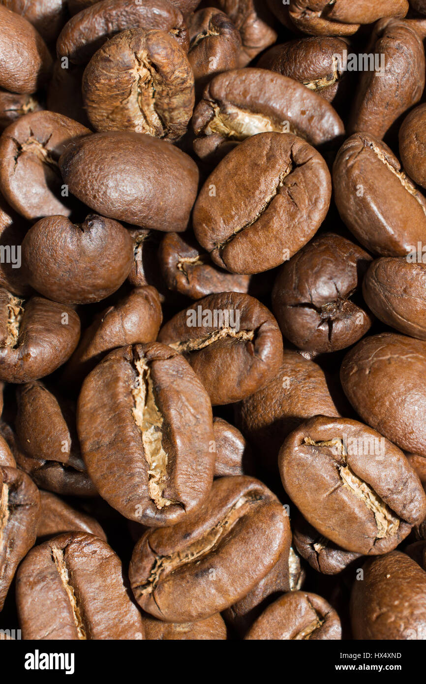 Light Roast Whole Bean Coffee Stock Photo - Alamy