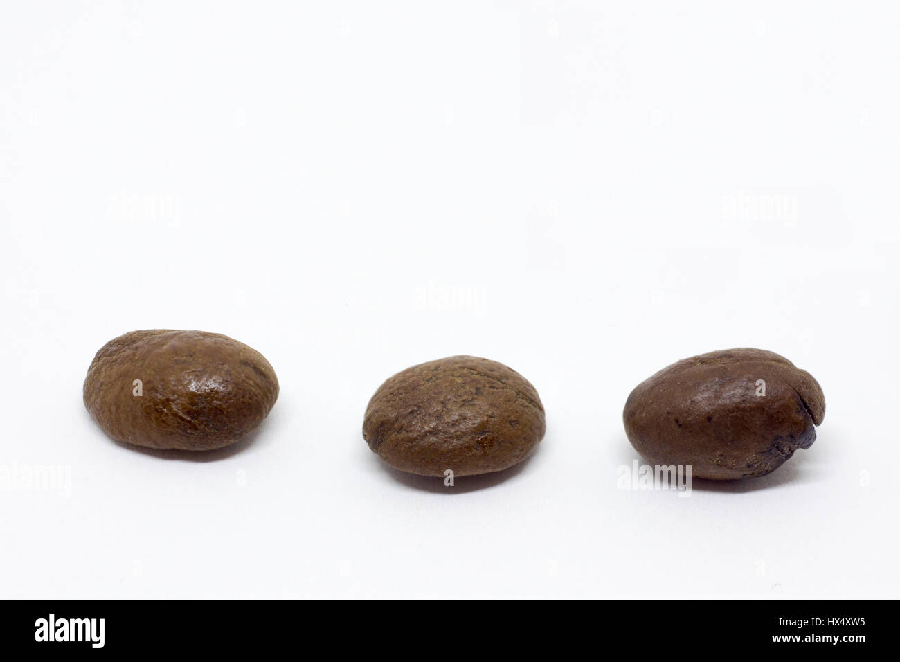 Row black beans background Cut Out Stock Images & Pictures - Alamy