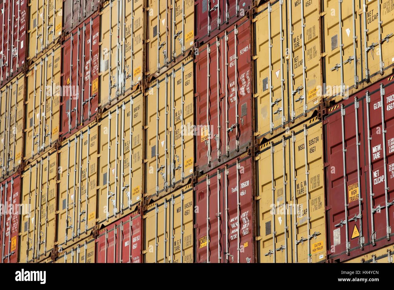 Intermodal containers hi-res stock photography and images - Alamy