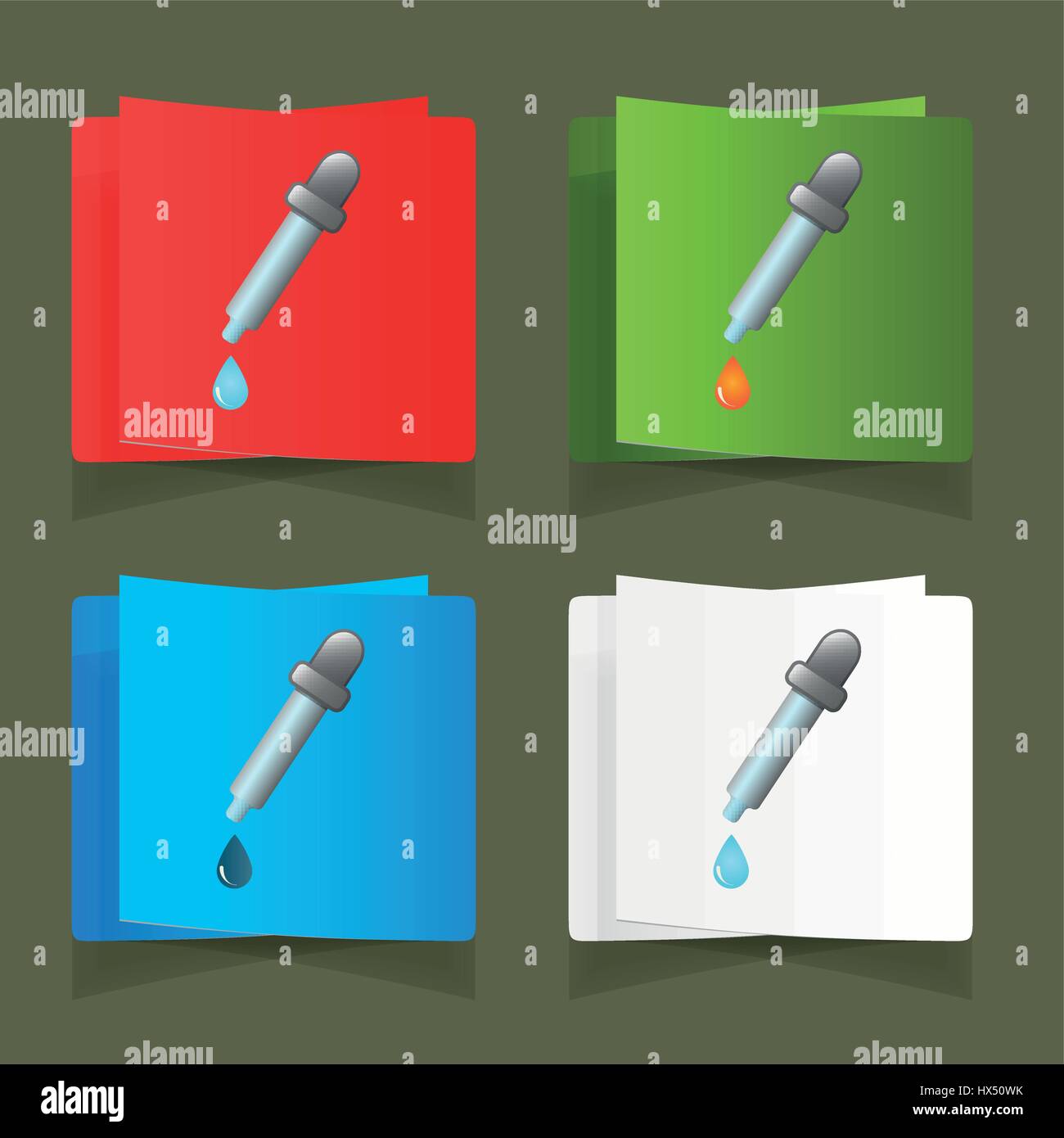Chemistry dropper Stock Vector Images - Alamy