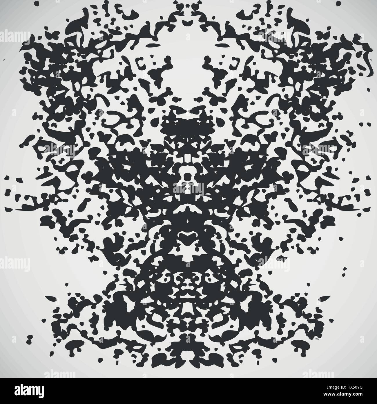 Abstract vector illustration of chaotic points eps Stock Vector Image ...
