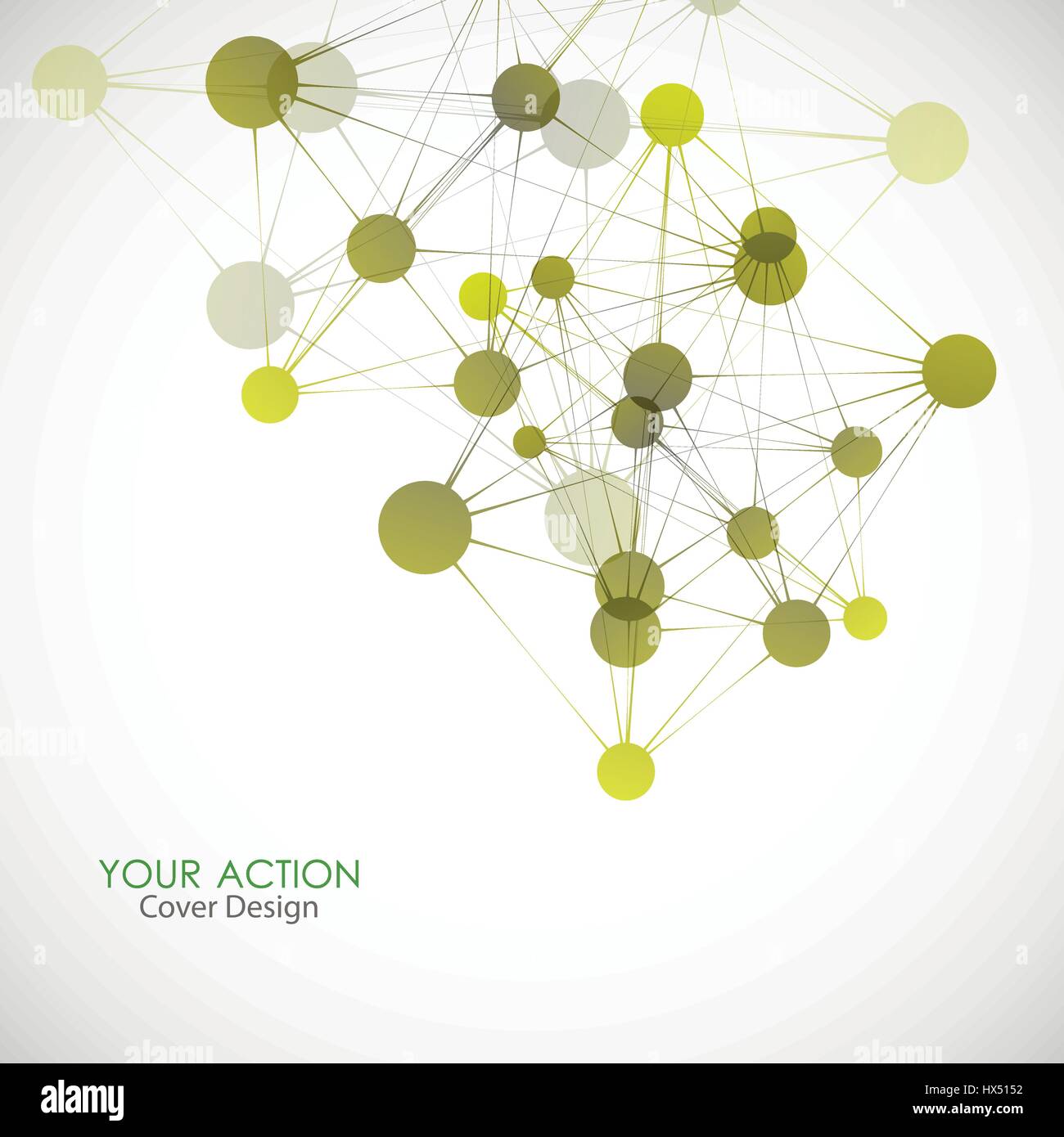 Network, connect or molecule set. Vector illustration for you idea ...