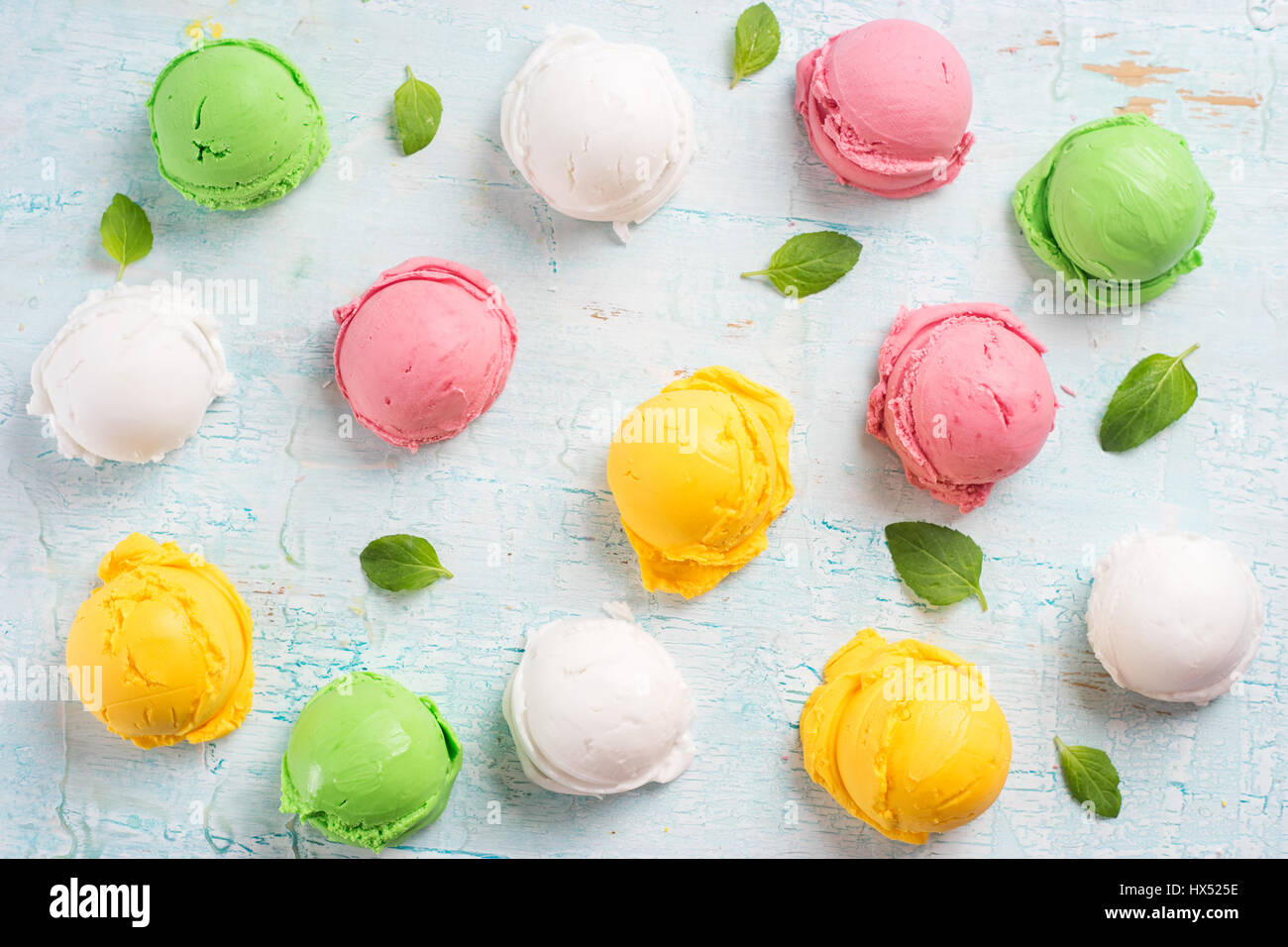 Ice cream balls hi-res stock photography and images - Alamy
