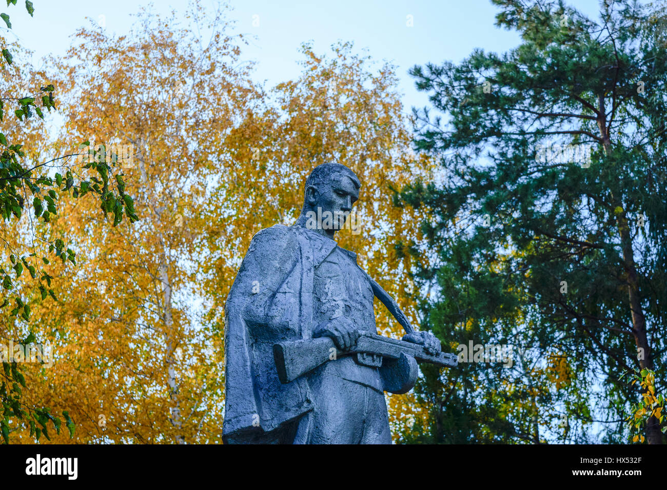 Monument to the Unknown Soldier. Monument in honor of the victory over ...