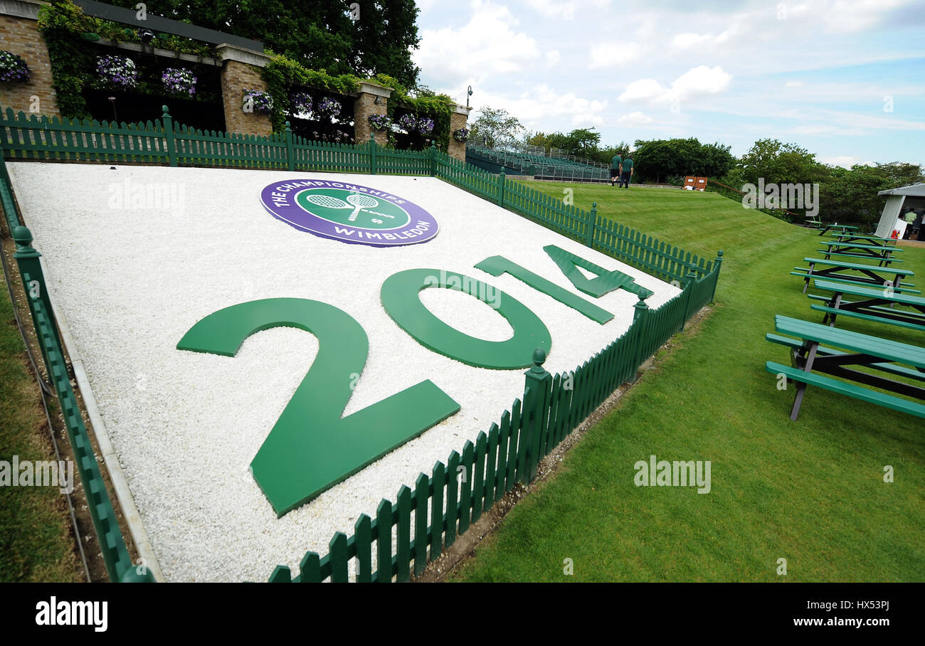 2014 DISPLAY HENMAN HILL THE WIMBLEDON THE WIMBLEDON CHAMPIONSHIPS THE ...