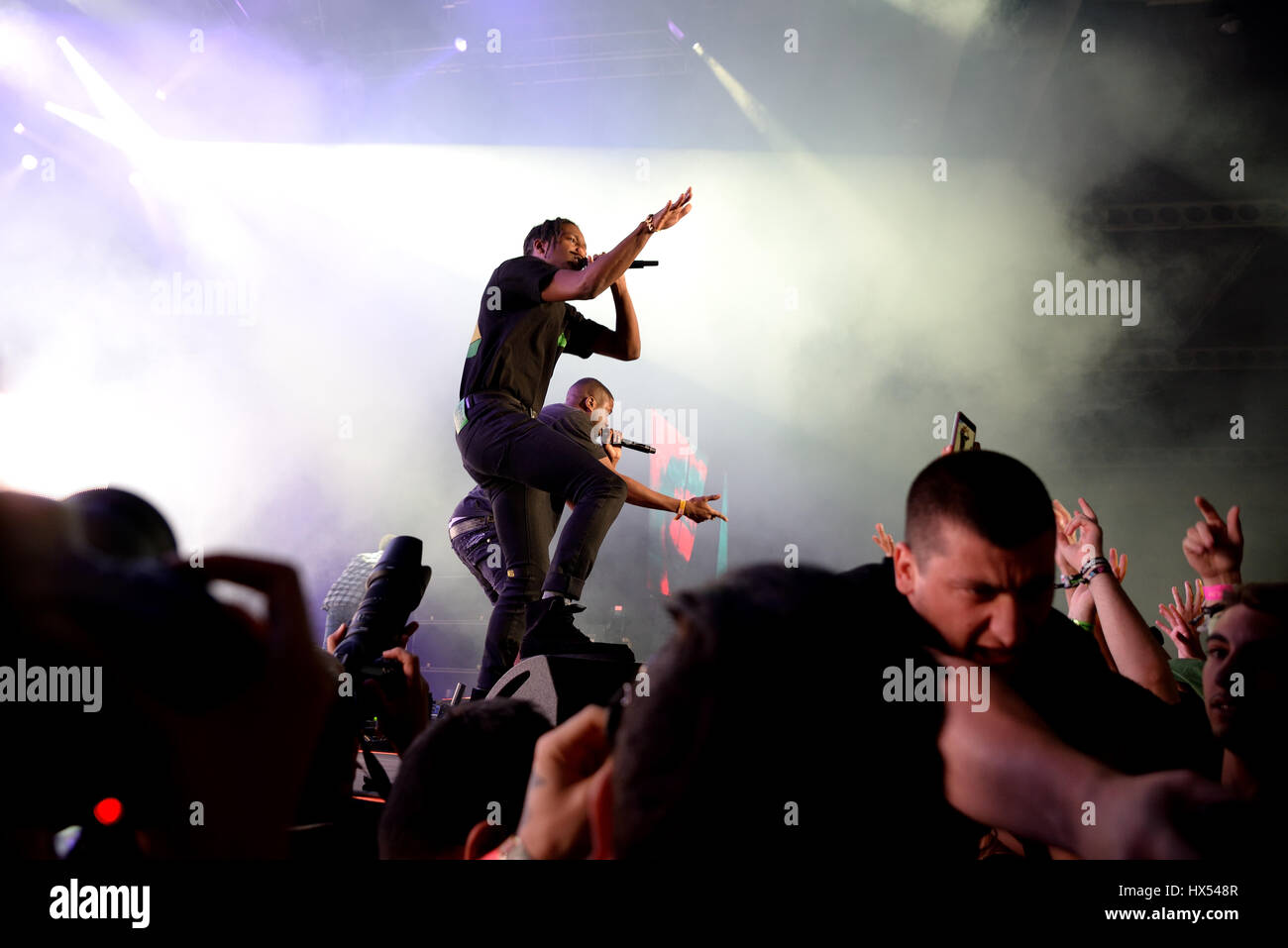 BARCELONA - JUN 19: ASAP Rocky (rapper from Harlem and member of the ...