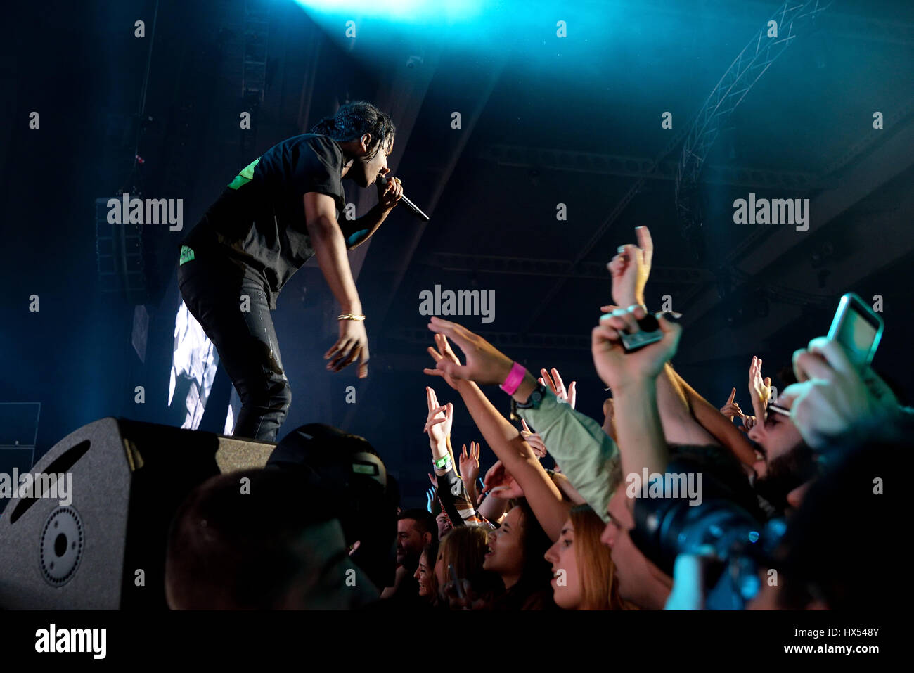 BARCELONA - JUN 19: ASAP Rocky (rapper from Harlem and member of the ...