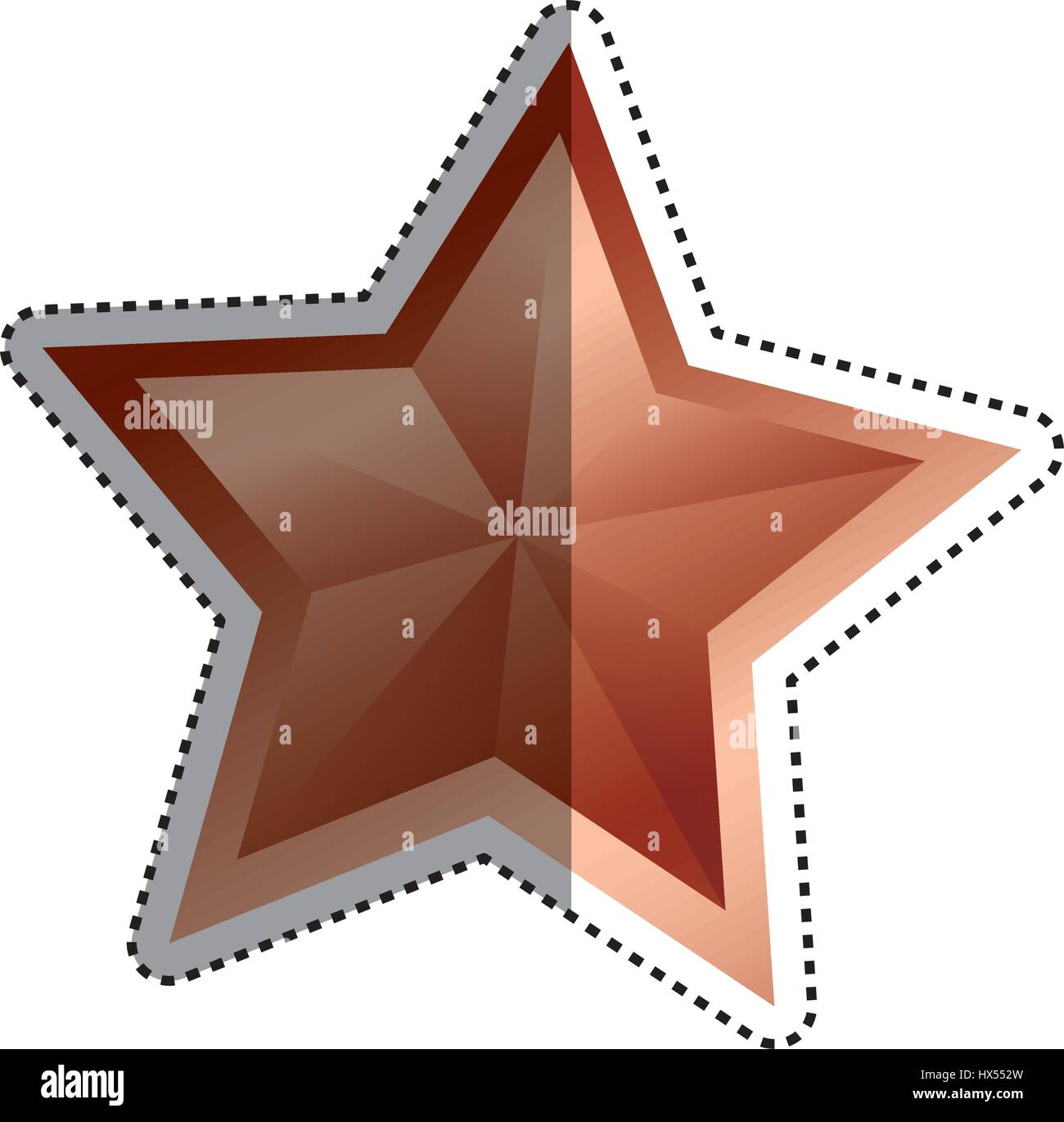 Star shape symbol Stock Vector Image & Art - Alamy