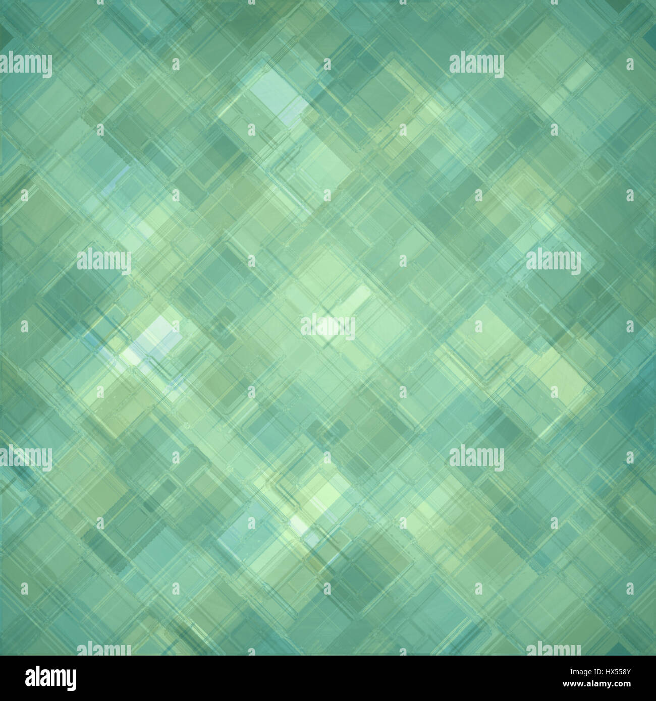 blue and green diamond block pattern background, abstract teal ...