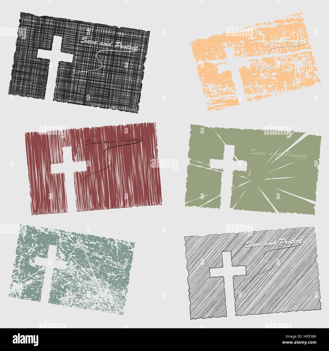 Christian symbol faith on Stock Vector Images - Alamy