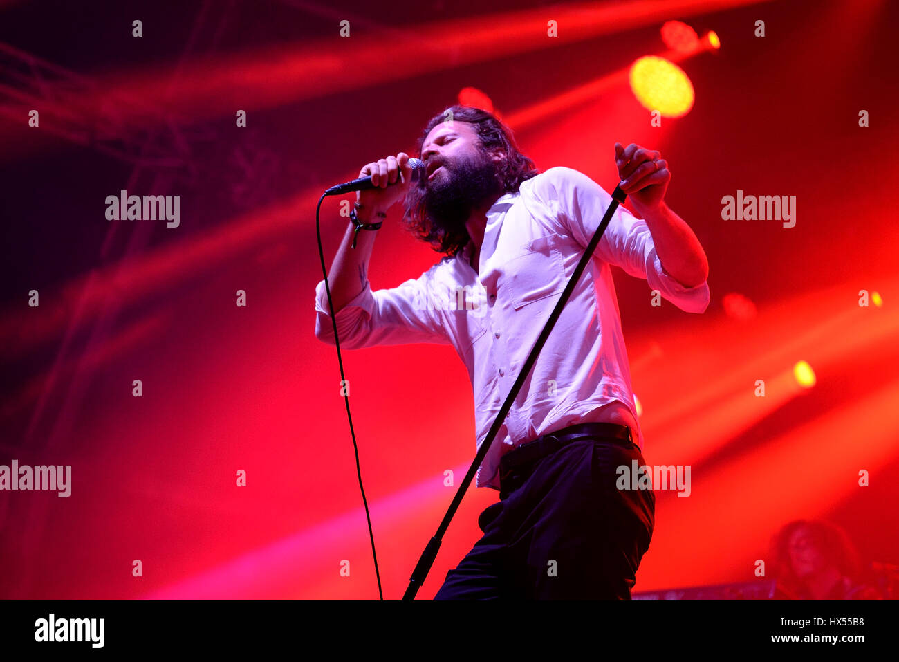 Father john misty singer hi-res stock photography and images - Alamy