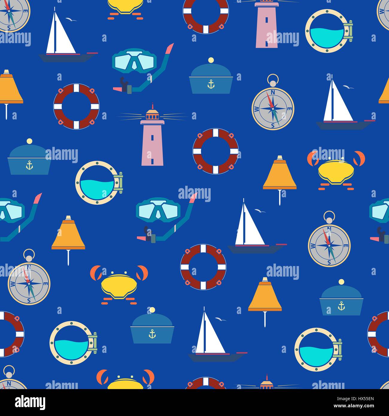 Objects on bright coloured background Stock Vector Images - Alamy