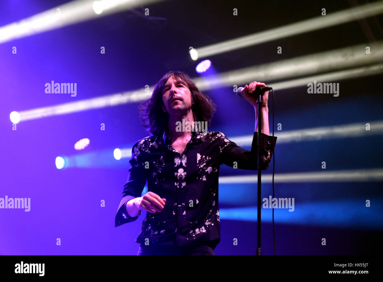 BARCELONA - JUL 4: Primal Scream (band) in concert at Vida Festival on ...