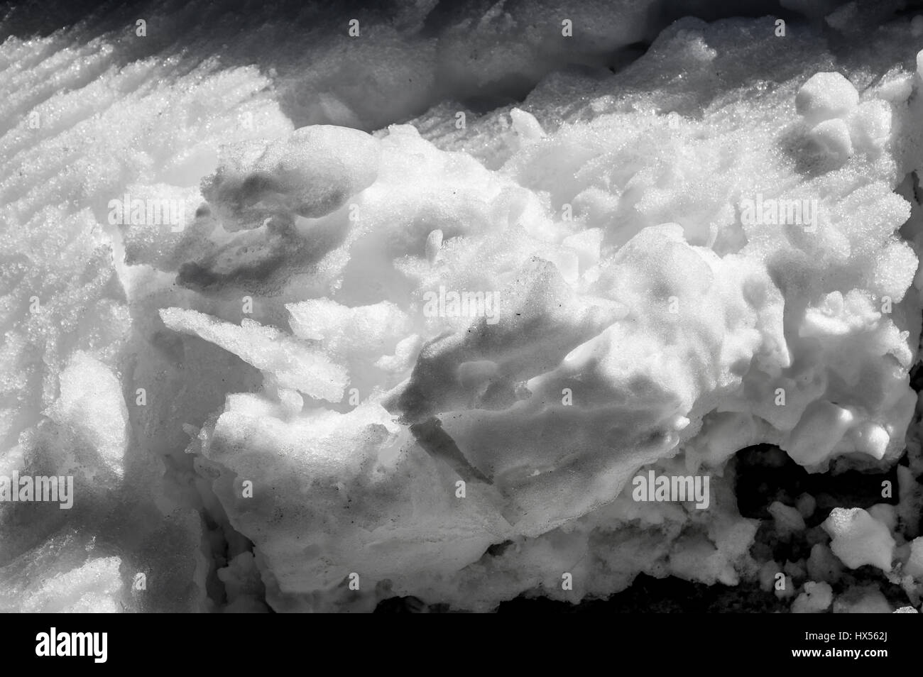 Snow on the sidewalk hi-res stock photography and images - Alamy